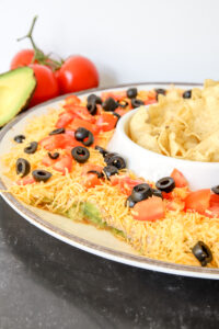 Five Layer Taco Dip - Comfort Food at Home