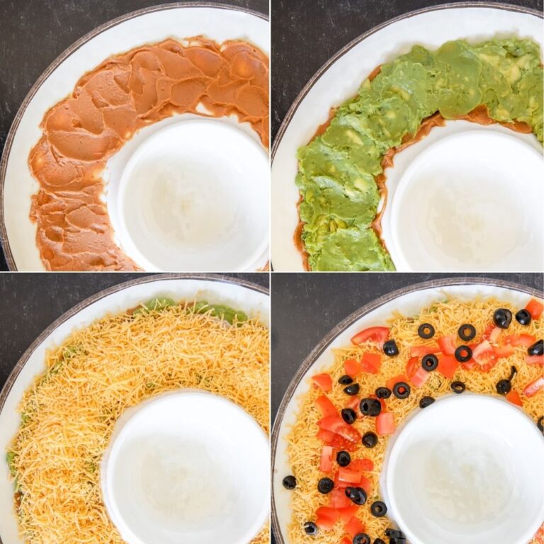 Five Layer Taco Dip - Comfort Food at Home