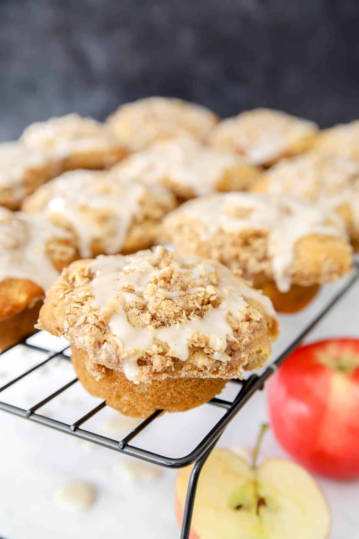 Apple Crisp Muffins With Streusel Topping - Comfort Food at Home