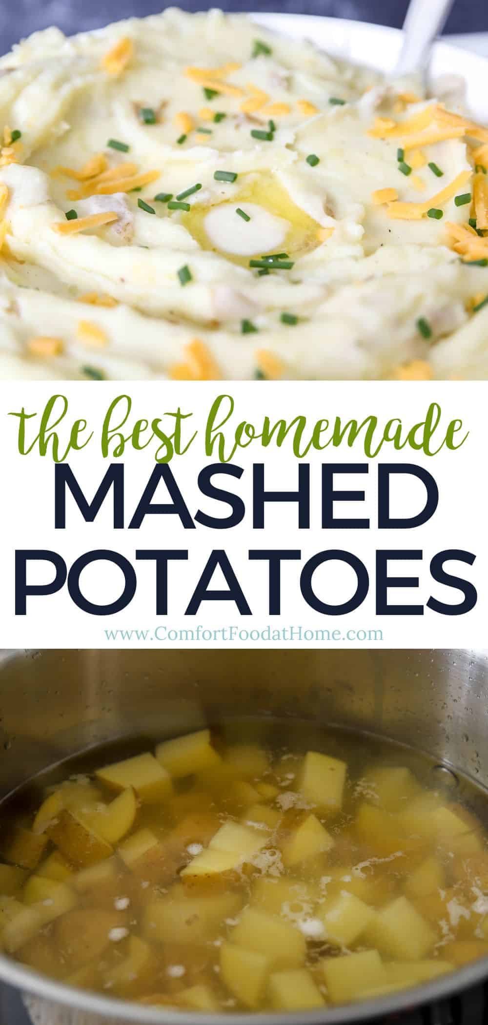 Creamy Homemade Mashed Potatoes - Comfort Food at Home