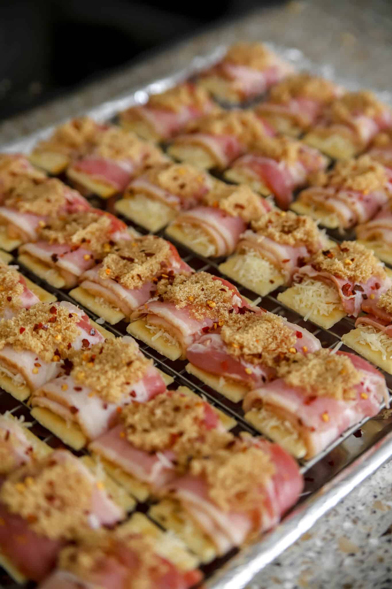 Bacon Crackers Appetizer