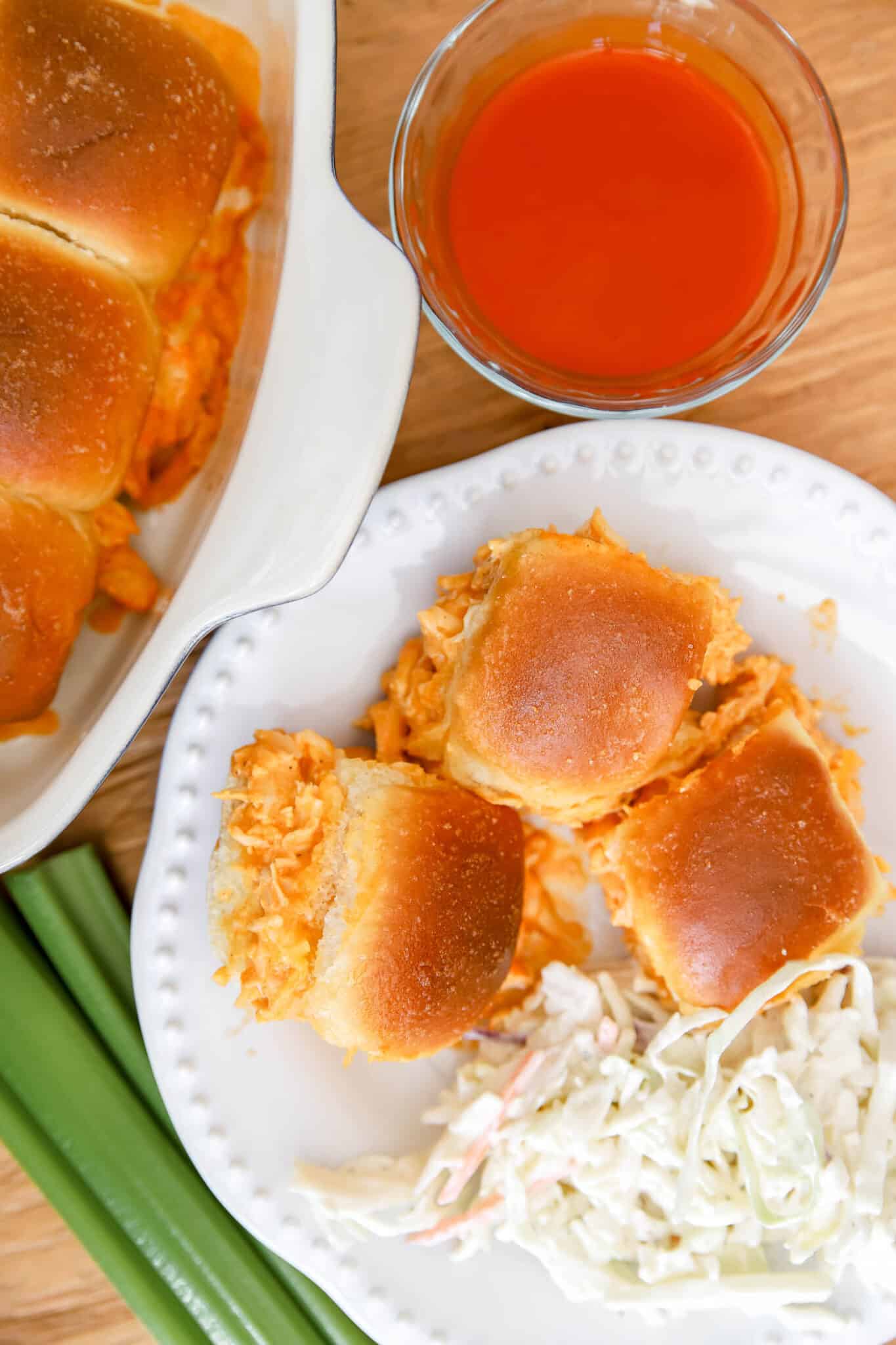 Buffalo Chicken Sliders - Comfort Food at Home