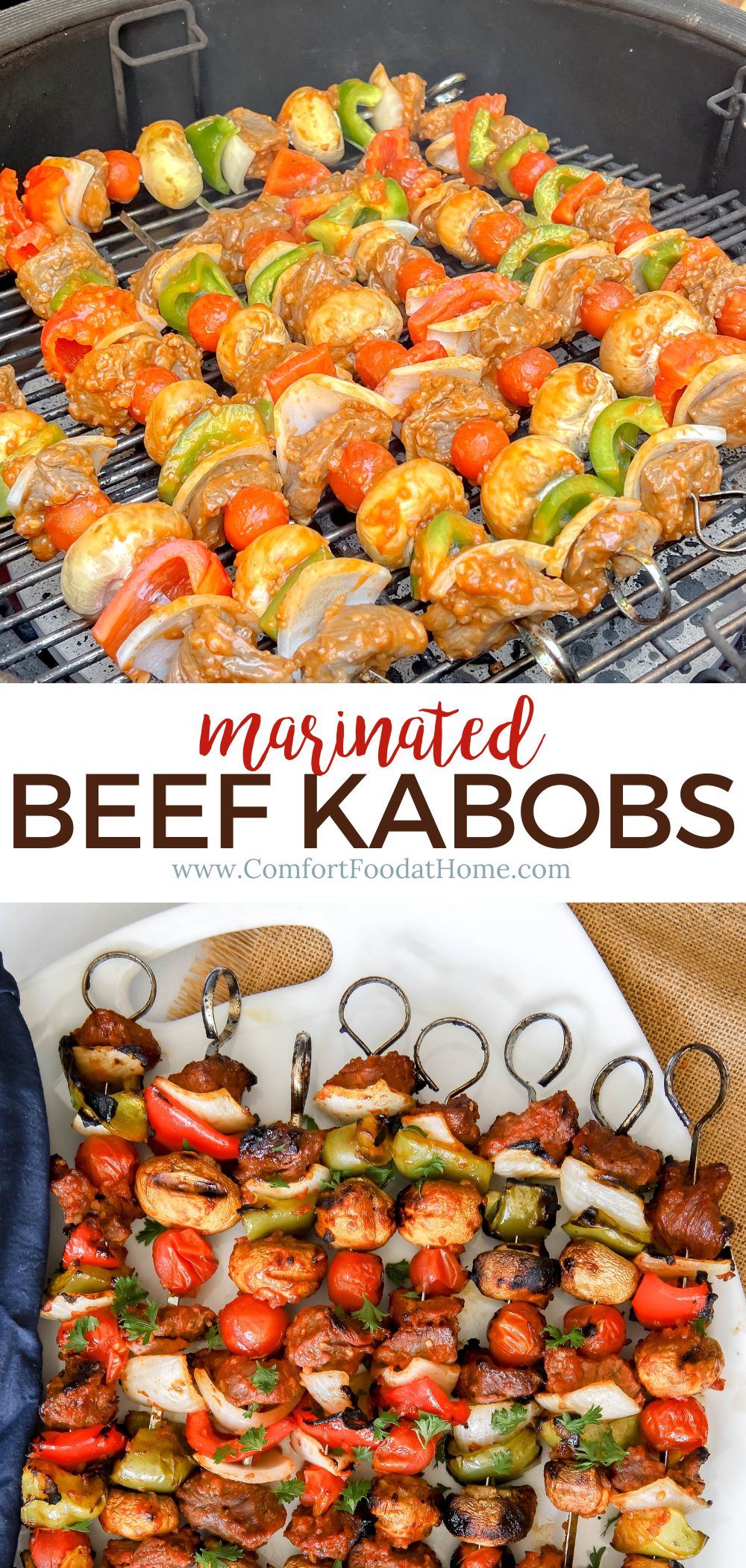 Marinated Beef Kabobs - Comfort Food at Home