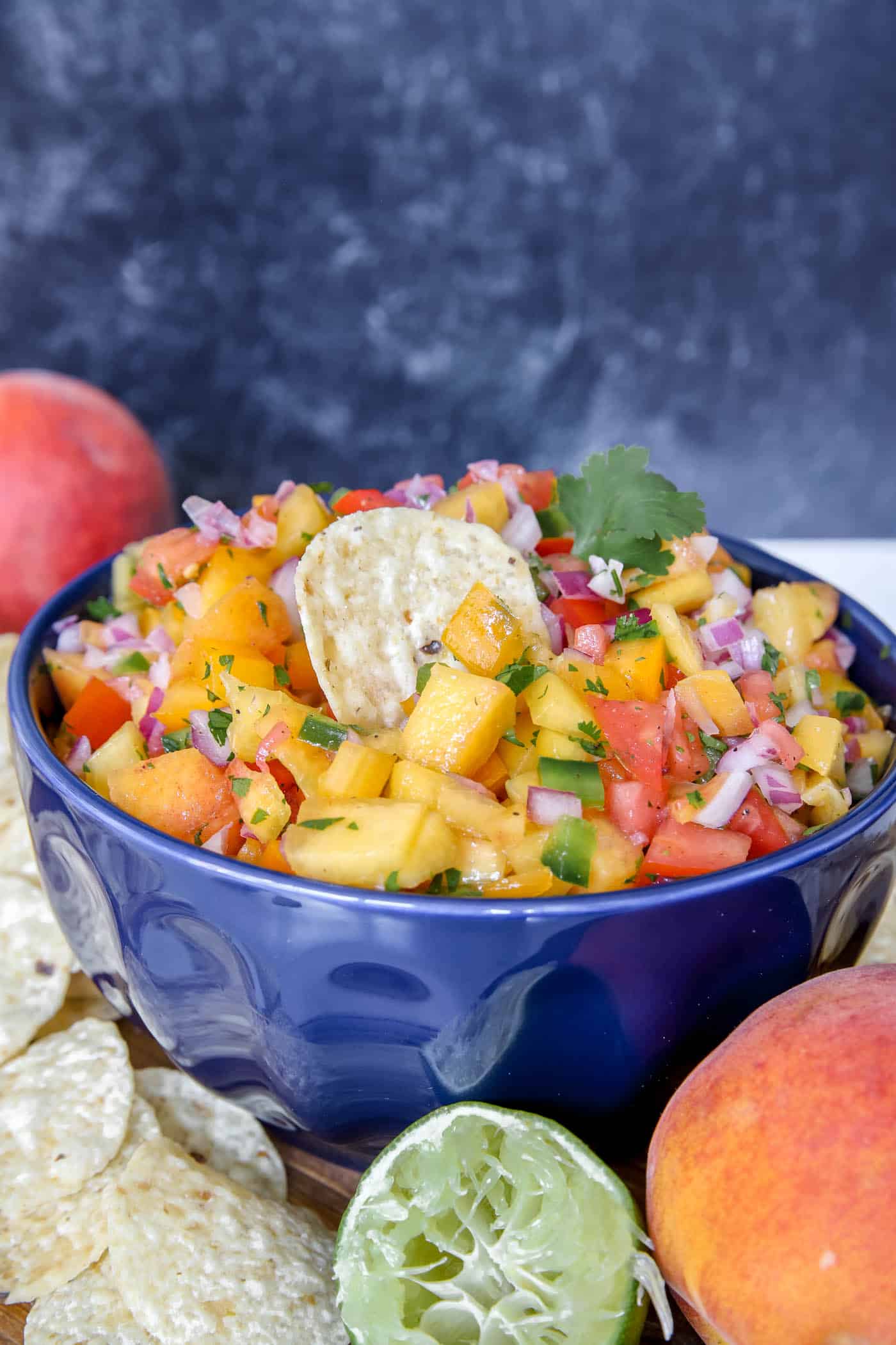 Peach Salsa - Comfort Food at Home