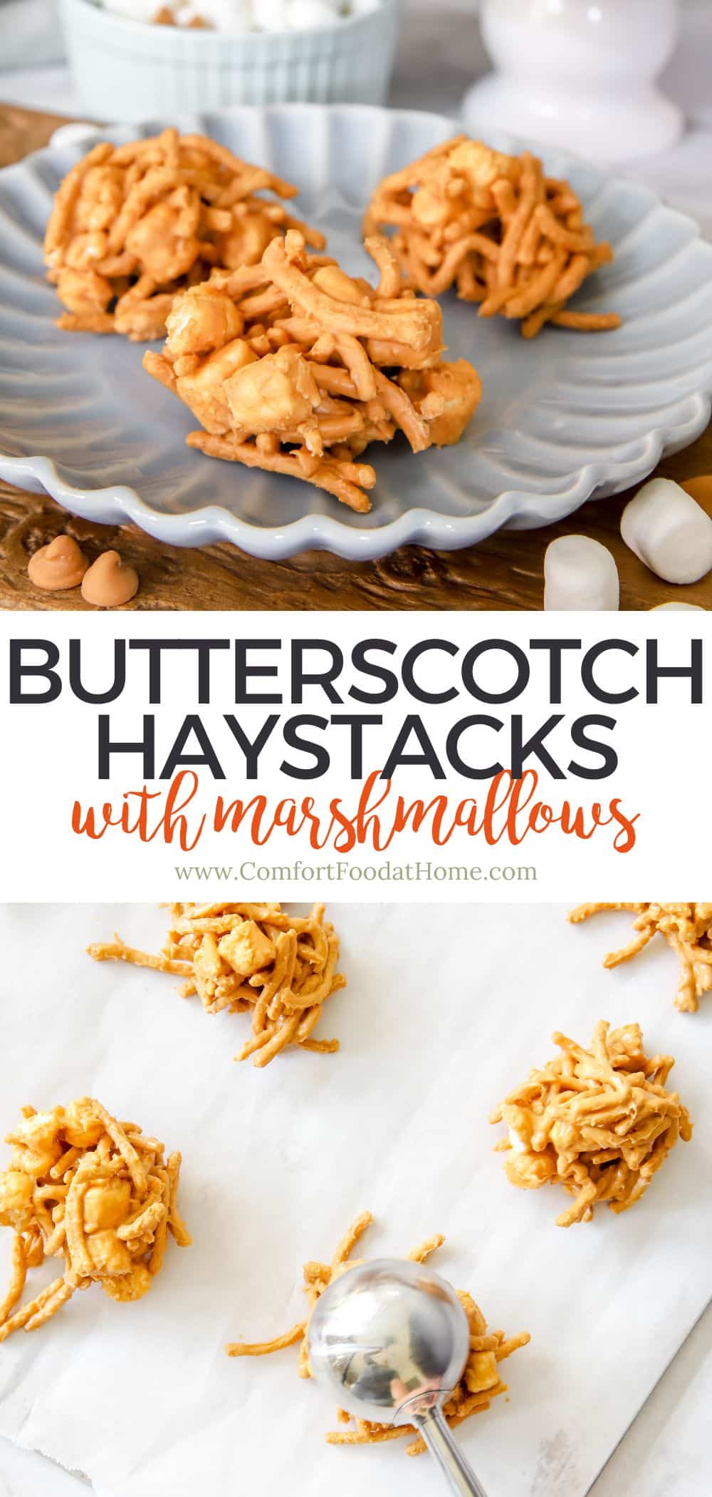 Butterscotch Haystacks - Comfort Food at Home